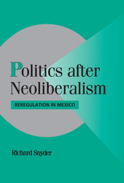 Politics after Neoliberalism: Reregulation in Mexico | Weatherhead